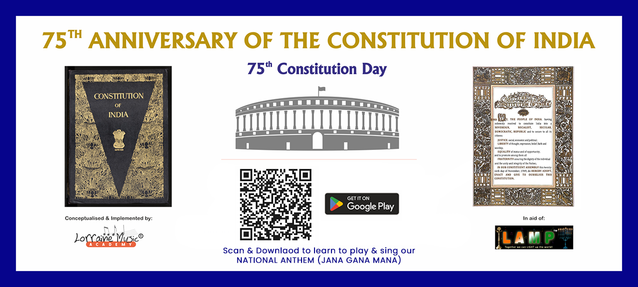 Celebrating 75th Anniversary of the Constitution of India - LAMP-INDIA